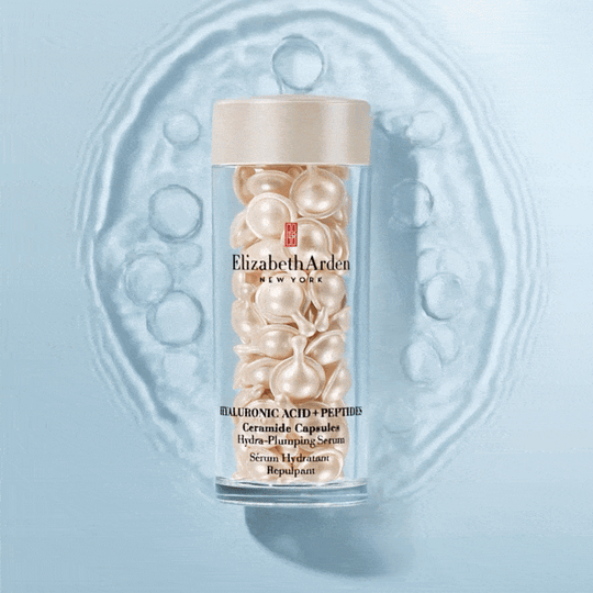 Hyaluronic Acid + Peptides Ceramide Capsules Serum & Water Cream Set ...