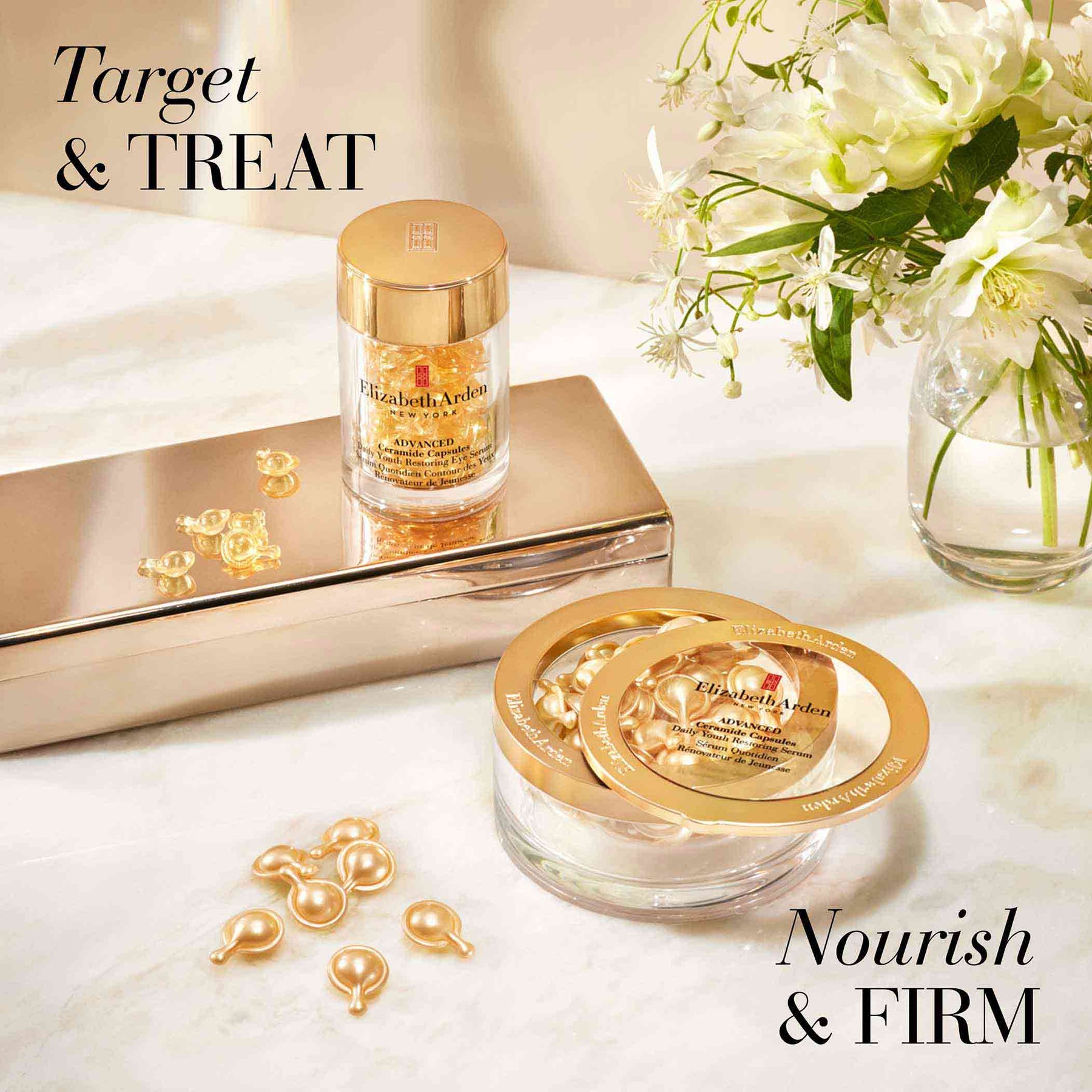 Ceramide Capsules Eye Serum - For Puffy Eyes | Elizabeth Arden