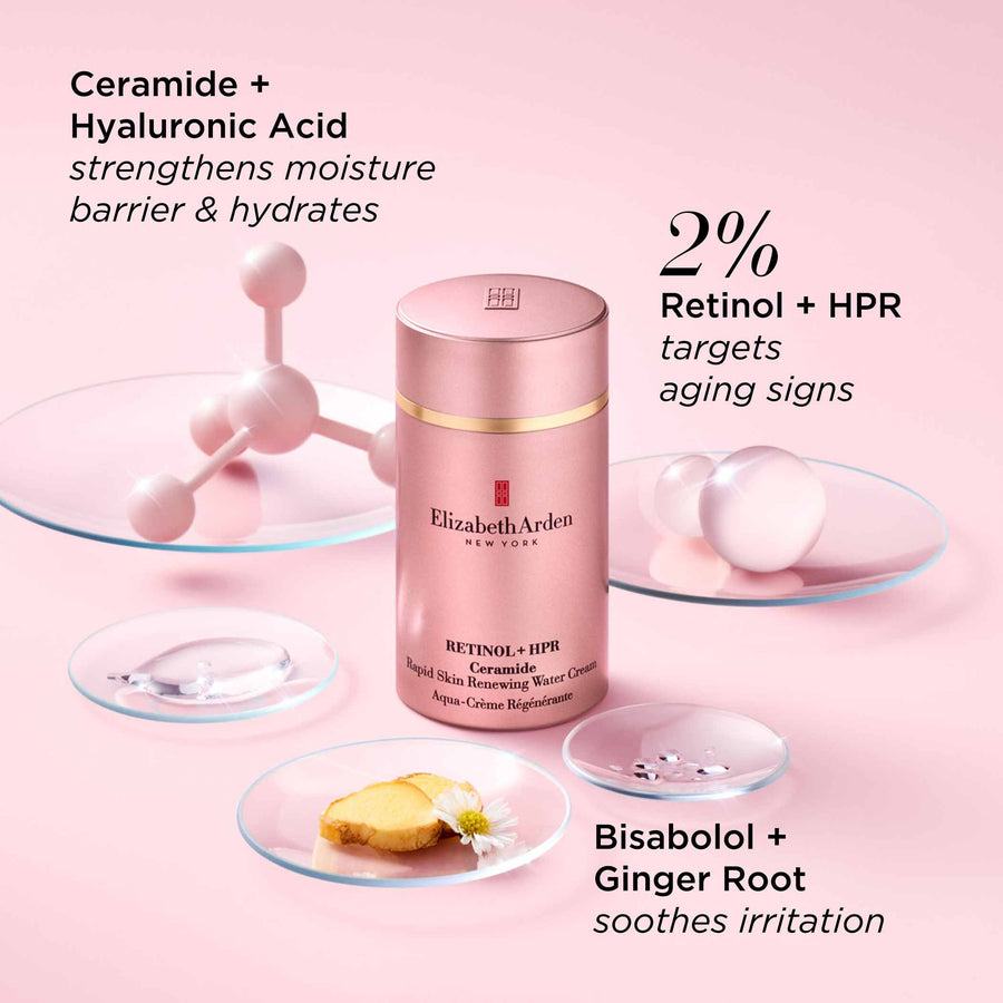 Gentle Retinol + HPR Ceramide Water Cream | Elizabeth Arden