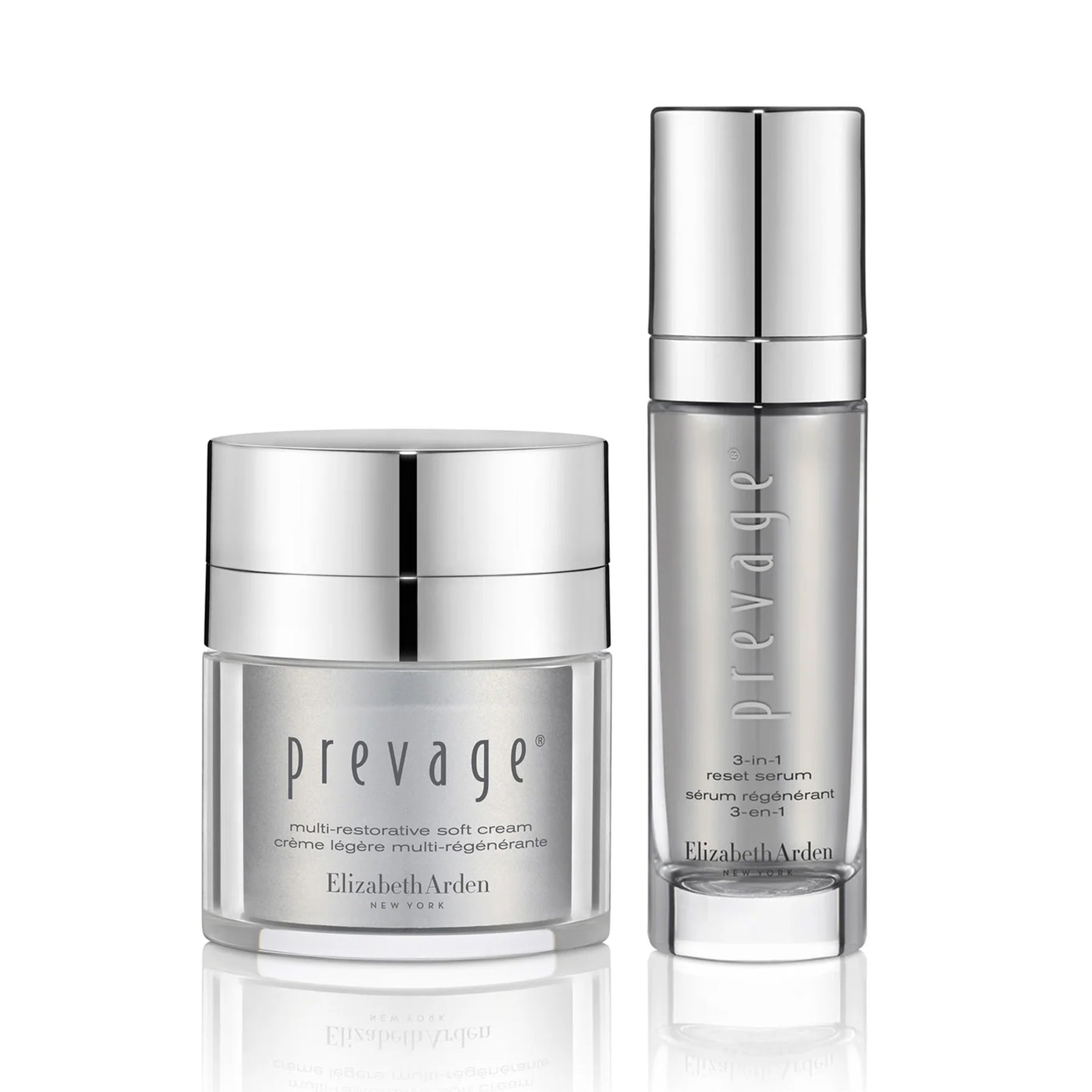 Prevage® Multi-Restorative Soft Cream and 3-in-1 Serum Set | Elizabeth ...