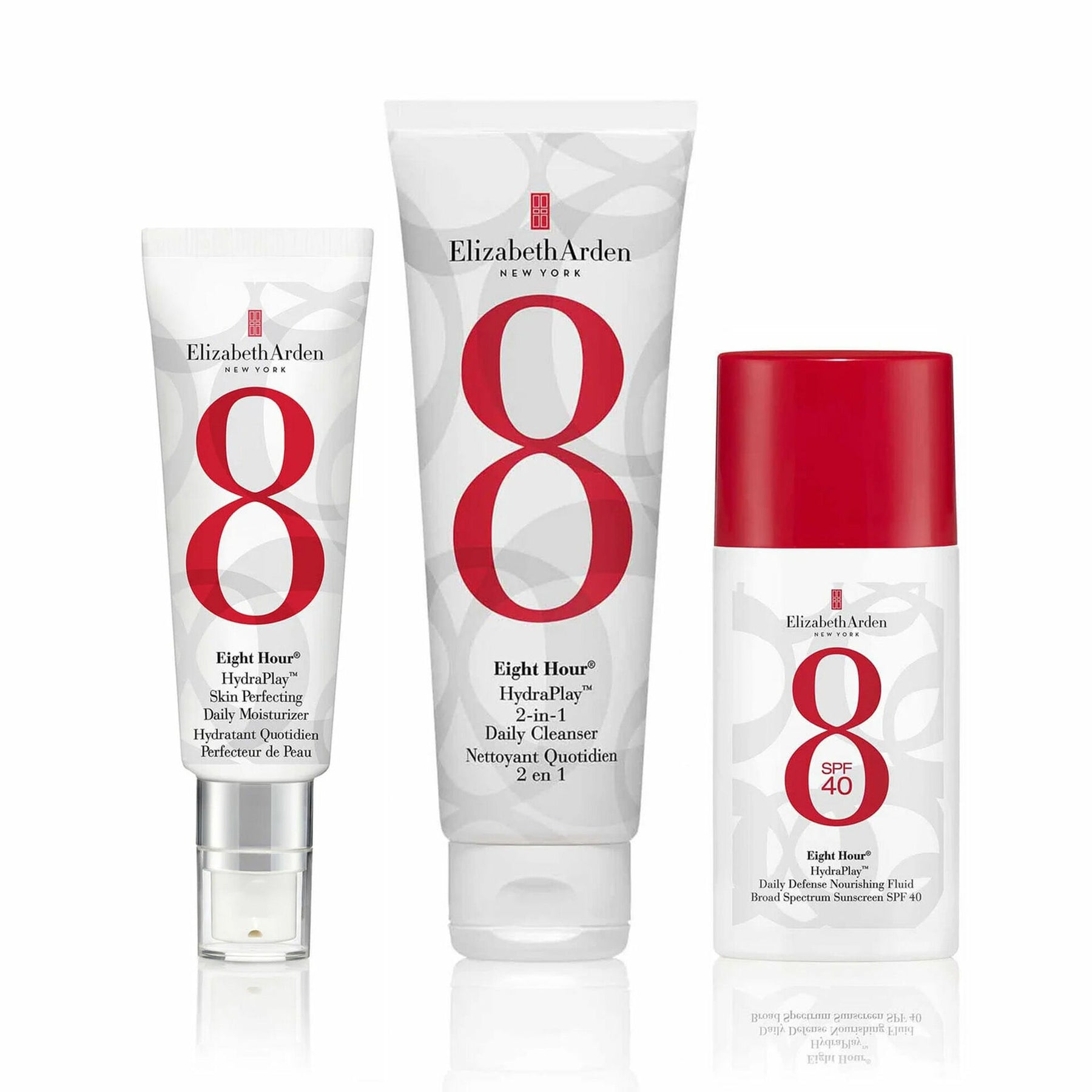 Eight Hour® Hydraplay Cleanse, Hydrate & Protect Set - Elizabeth Arden