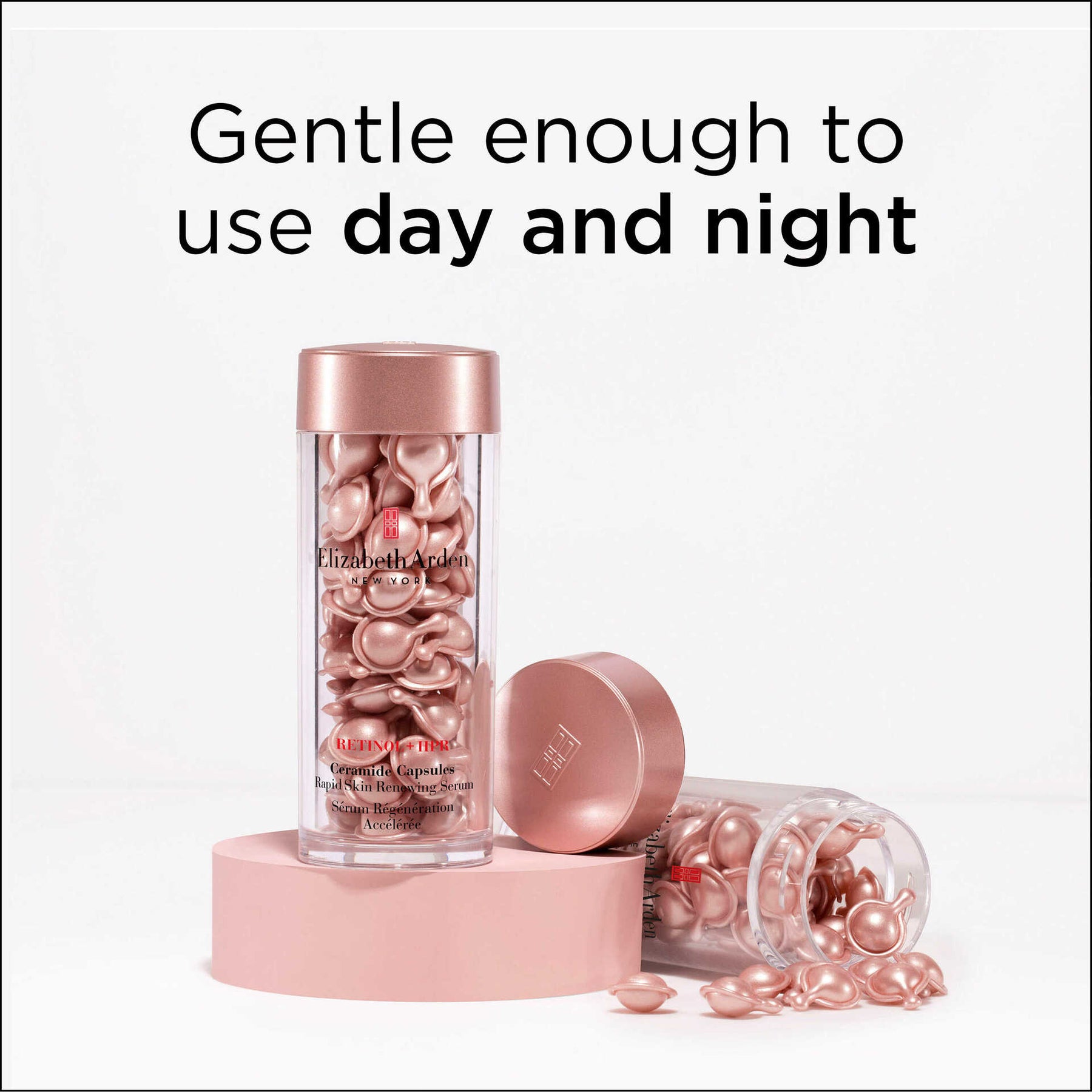 Retinol + HPR Ceramide Capsules & Rapid Skin Renewing Serum - 90 Piece Set – Elizabeth Arden