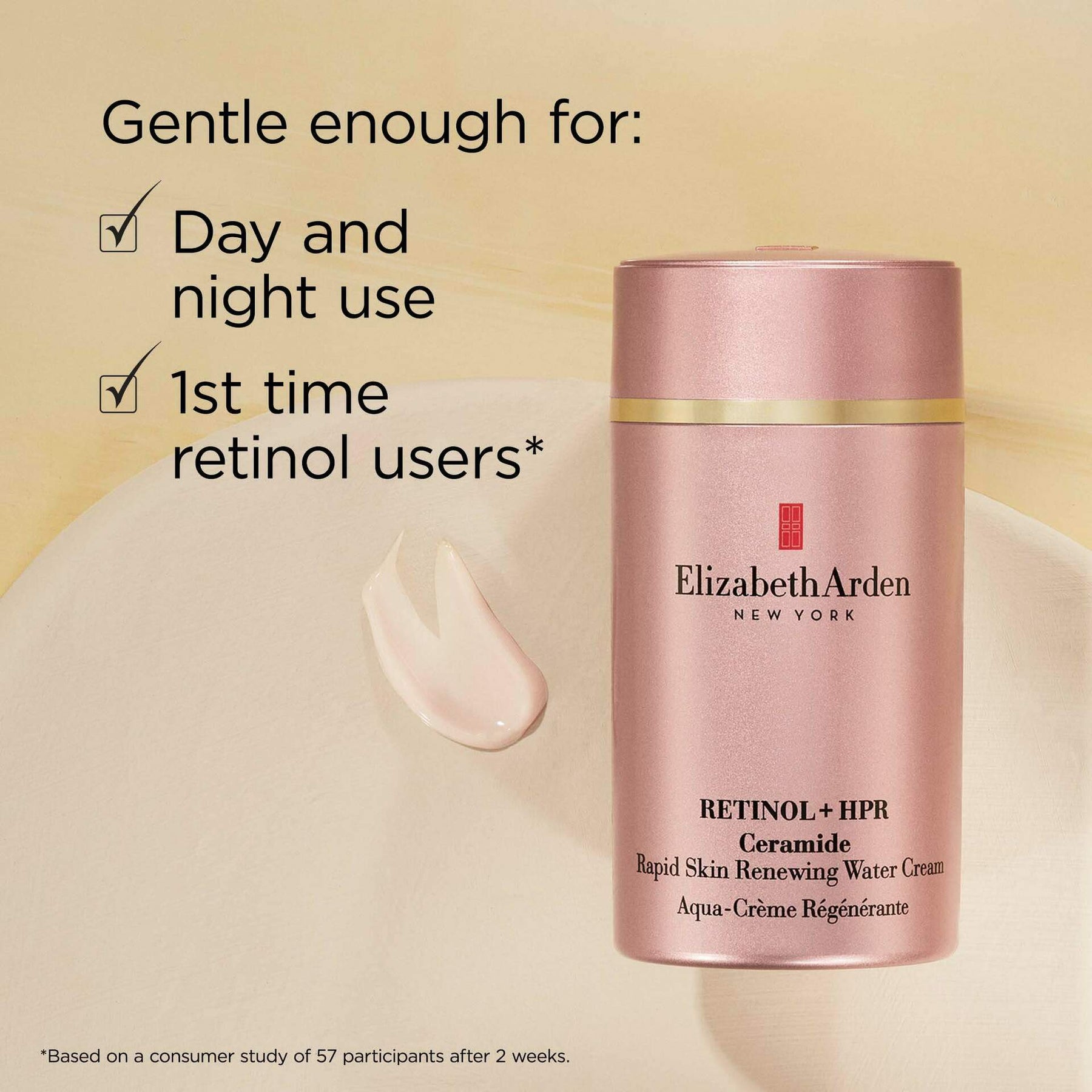 Gentle Retinol + HPR Ceramide Water Cream | Elizabeth Arden