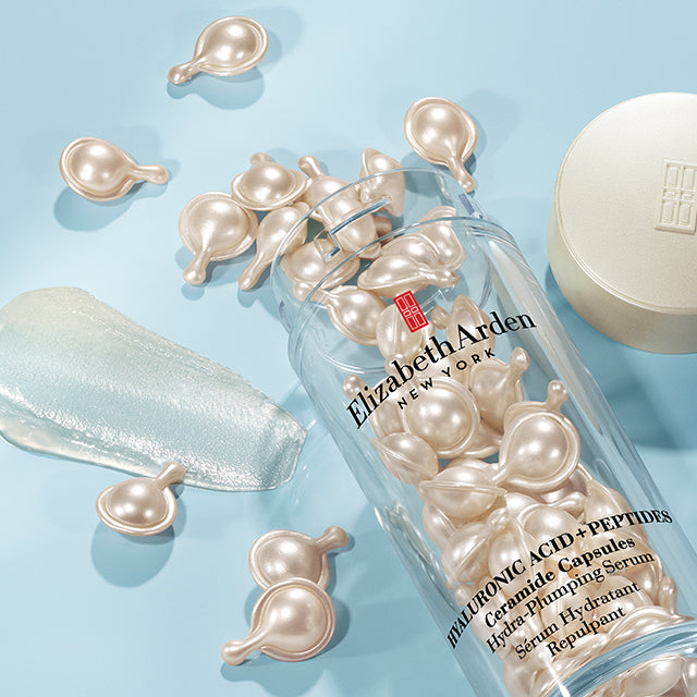 Hyaluronic Acid + Peptides Ceramide Capsules Hydra-Plumping Water Cream ...