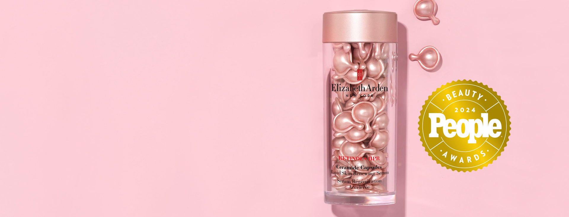 Retinol + HPR Ceramide Capsules & Rapid Skin Renewing Serum - 90 Piece ...